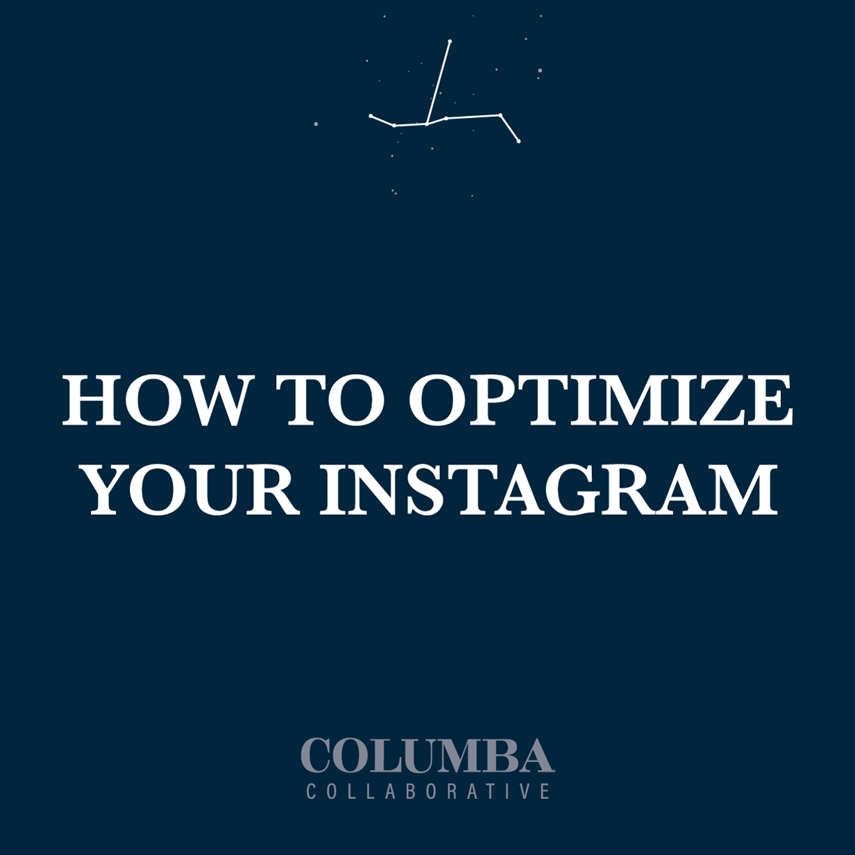 How To Optimize Your Instagram - Columba Collaborative How To Optimize Your Instagram - Columba Collaborative